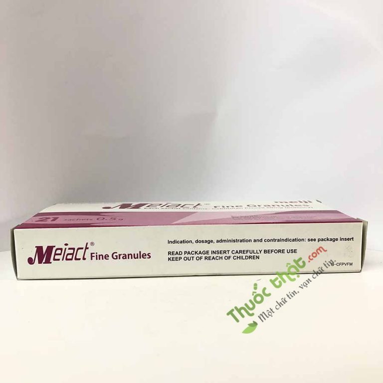 Meiact - Hộp 21 Gói - Điều Trị Nhiễm Khuẩn ở Trẻ Em