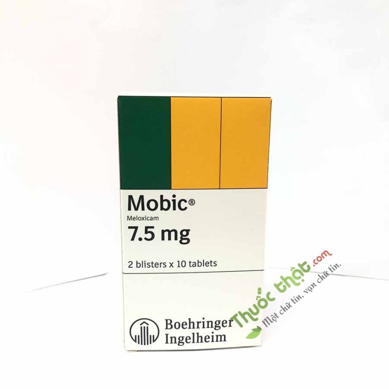 Thuốc Mobic 7,5mg - Đđiều Trị Gut Và Các Bệnh Xương Khớp
