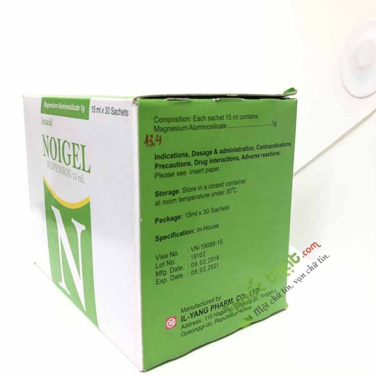 Thuốc Noigel - Điều Trị Bệnh Dạ Dày - Hộp 30 Gói