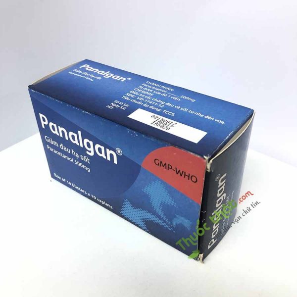 Thuốc PANALGAN-trị Cảm Cúm,giảm đau Hạ Sốt - Hộp 10 Vỉ, 12 Vỉ, 50 Vỉ X ...