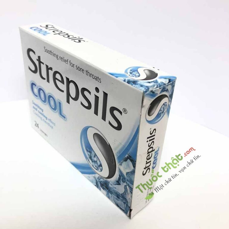 Strepsils Cool - Hộp 2 Vỉ X 12 Viên