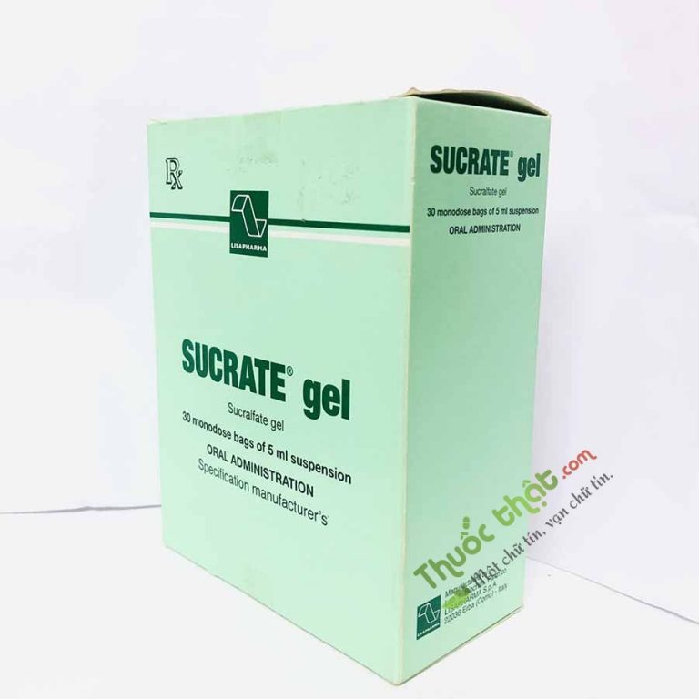 Thuốc Sucrate Gel 1g - Điều Trị Viêm Loét đường Tiêu Hóa