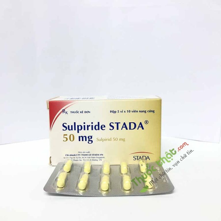 Sulpiride Stada 50 Mg - Điều Trị Rối Loạn Tâm Thần