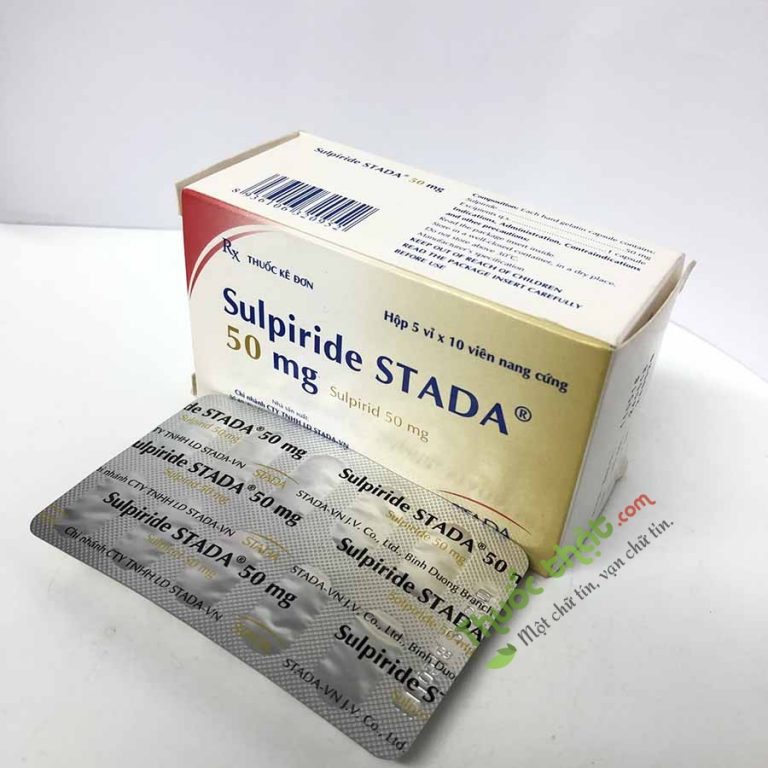 Sulpiride Stada 50 Mg - Điều Trị Rối Loạn Tâm Thần