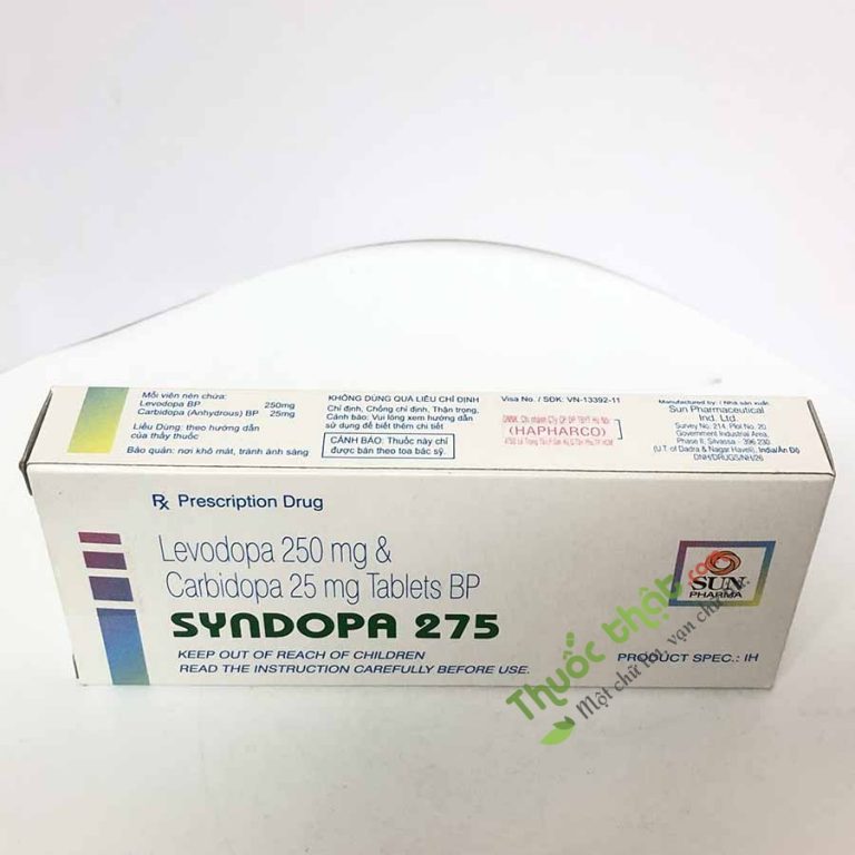 Thuốc Syndopa 275 - Điều Trị Bệnh Parkinson