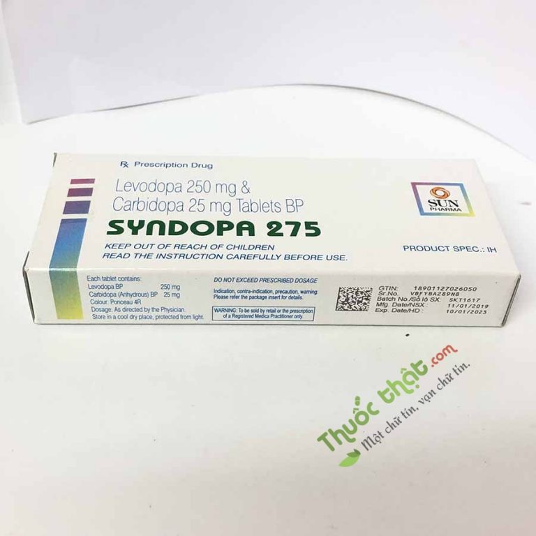 Thuốc Syndopa 275 - Điều Trị Bệnh Parkinson