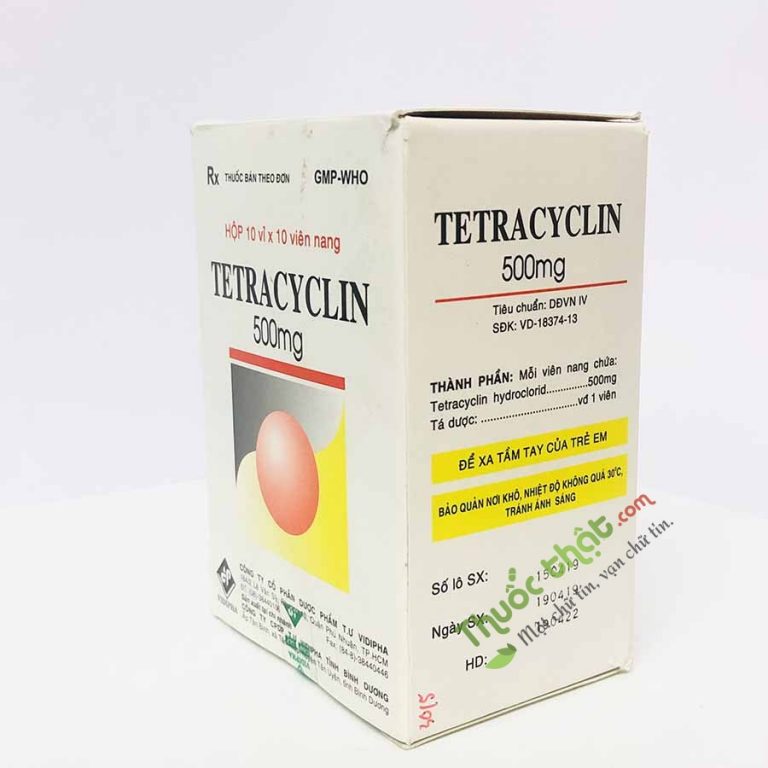 Tetracylin 500mg - Thuốc điều Trị Nhiễm Khuẩn