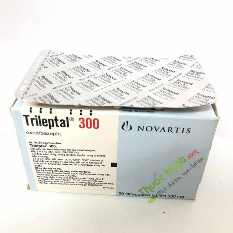 Thuốc Trileptal 300mg - Hộp 50 Viên - Trị Động Kinh Hiệu Quả