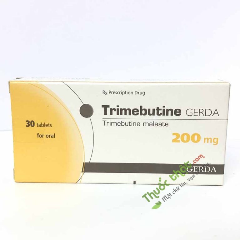 Thuốc Trimebutine Gerda 200 Mg - Điều Trị Chứng Co Thắt