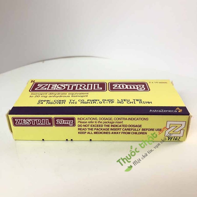 THUỐC ZESTRIL_20 MG -Thuocthat.com