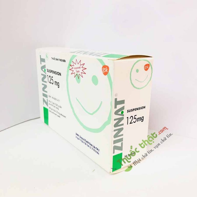 Zinnat 125mg - Thuốc điều Trị Nhiễm Khuẩn