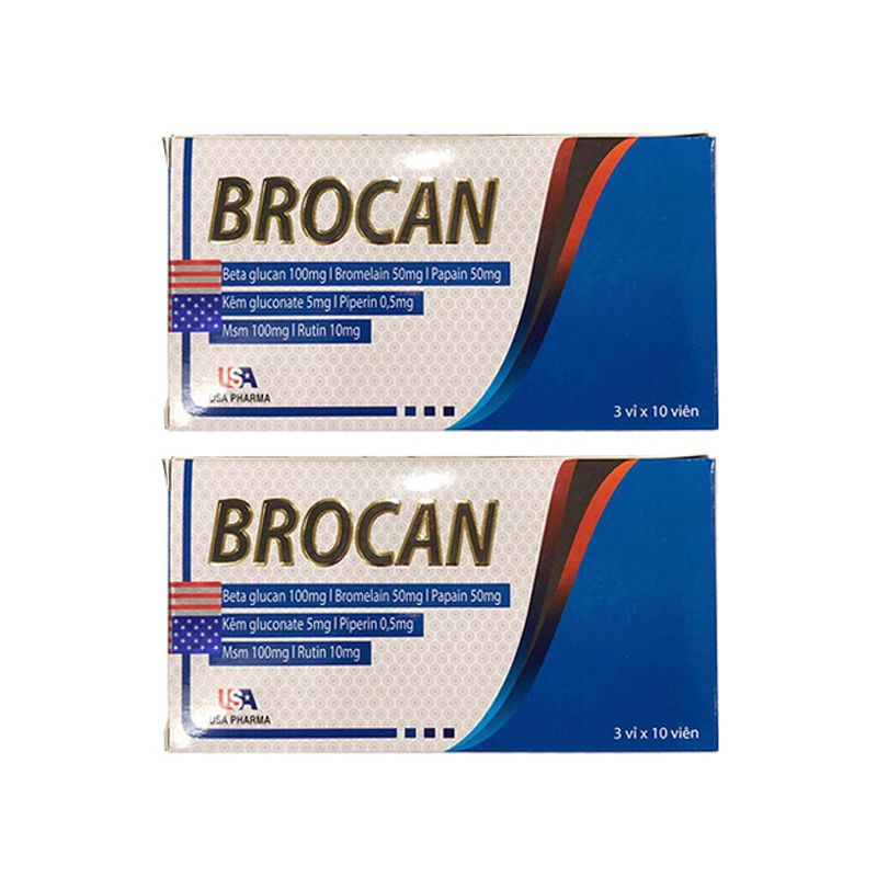 Brocan - Hộp 3 Vỉ X 10 Viên