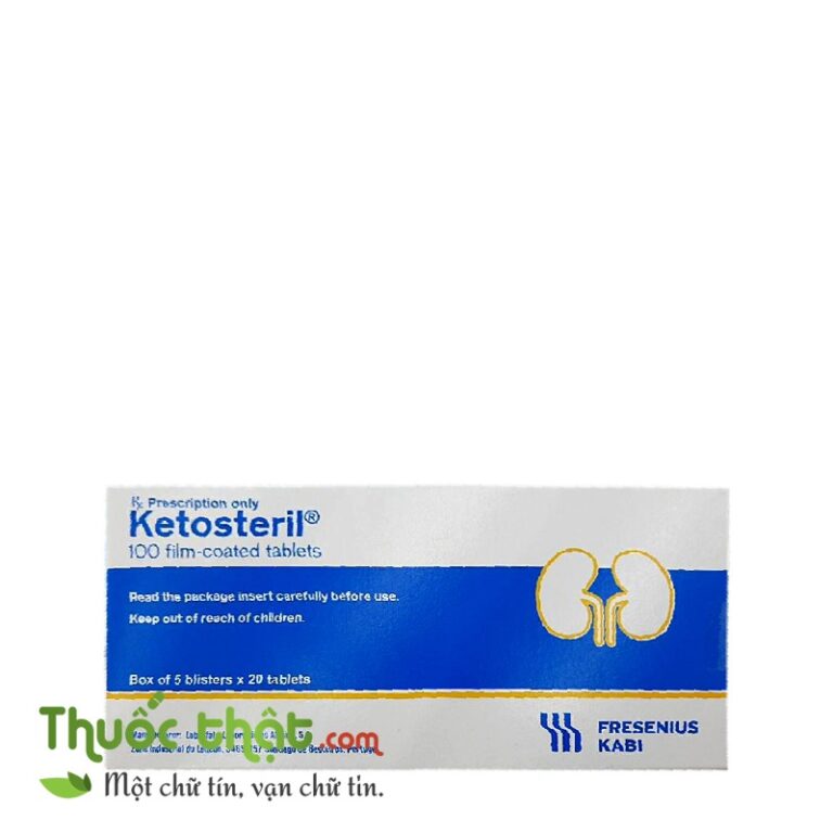 Ketosteril Tablets (5 Vỉ X 20 Viên)