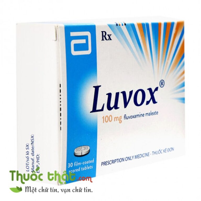 Luvox 100mg - Hộp (2 Vỉ X 15 Viên)