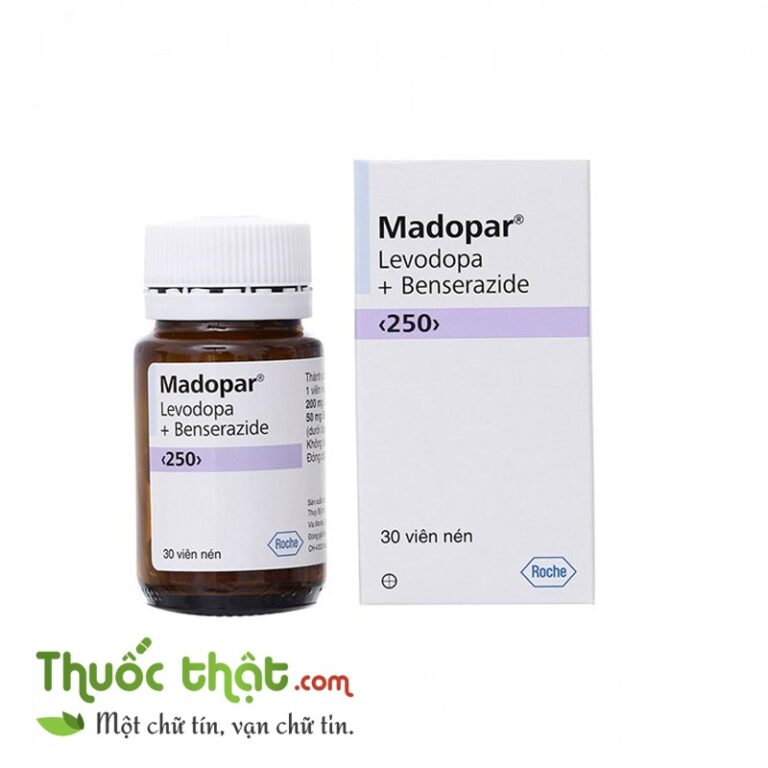 Madopar 250mg - Hộp 30 Viên