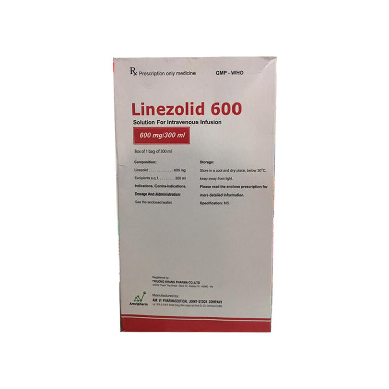 Linezolid 600mg Túi 300ml - Điều Trị Các Bệnh Nhiễm Khuẩn