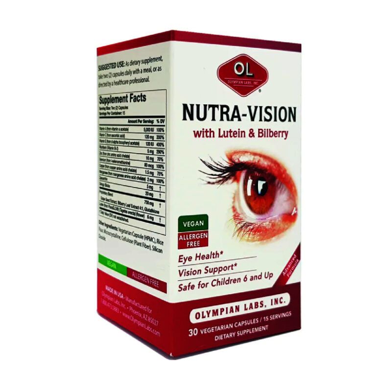 Nutra Vision Lọ 30 Viên – Giúp Đôi Mắt Khỏe Mạnh – Nhà Phân Phối Thuốc Thật