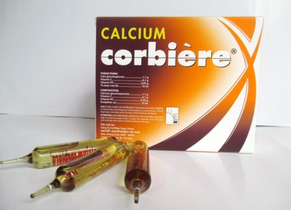 Calci Corbiere - Bổ Sung Vitamin Cho Cơ Thể - Hộp 30 ống