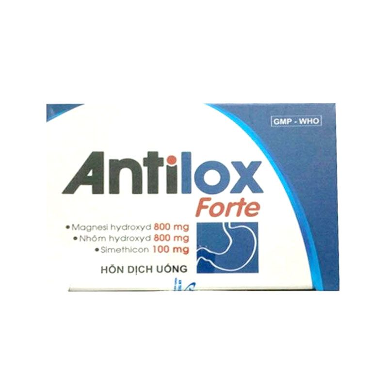 Antilox Forte Hộp 20 Gói - Điều Trị Trào Ngược Dạ Dày , Thực Quản