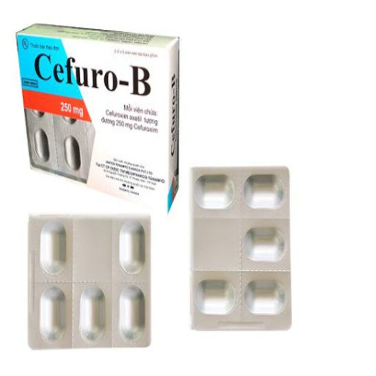 Cefuro B 250 Hộp 10 Viên - Điều Trị Nhiễm Khuẩn Hiệu Quả