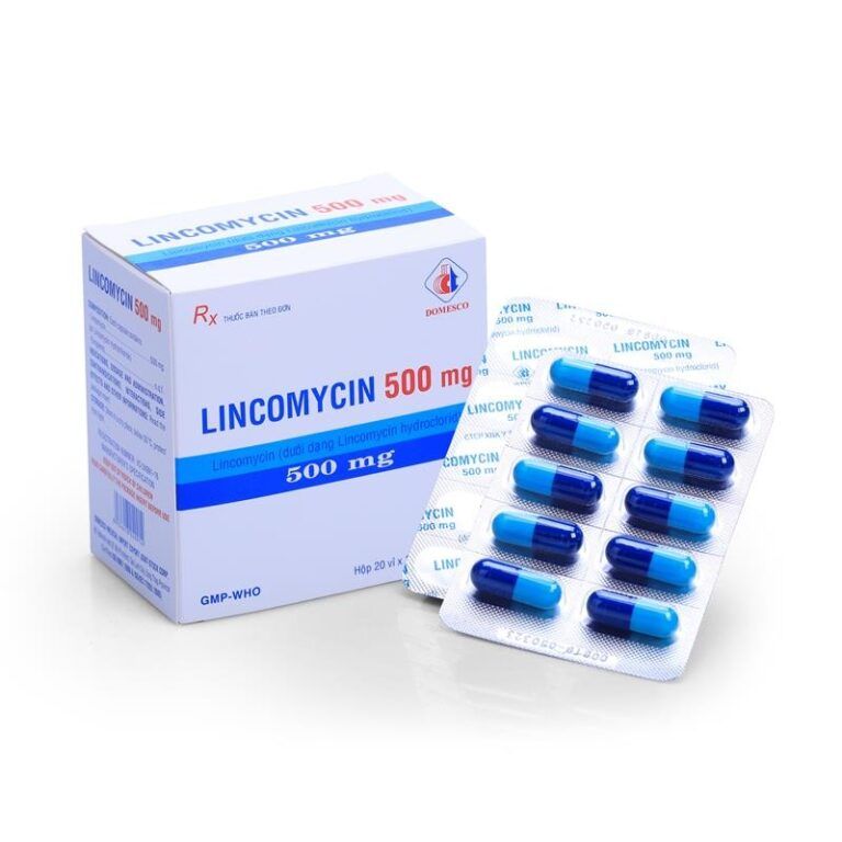 Lincomycin - Hộp 200 Viên - Điều Trị Nhiễm Trùng Nhiễm Khuẩn