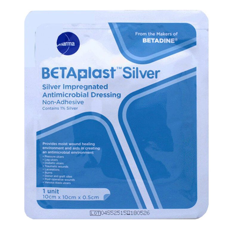 Betaplast Silver Hộp 10 Miếng - Miếng Dán Băng Vết Thương - Nhà Phân ...