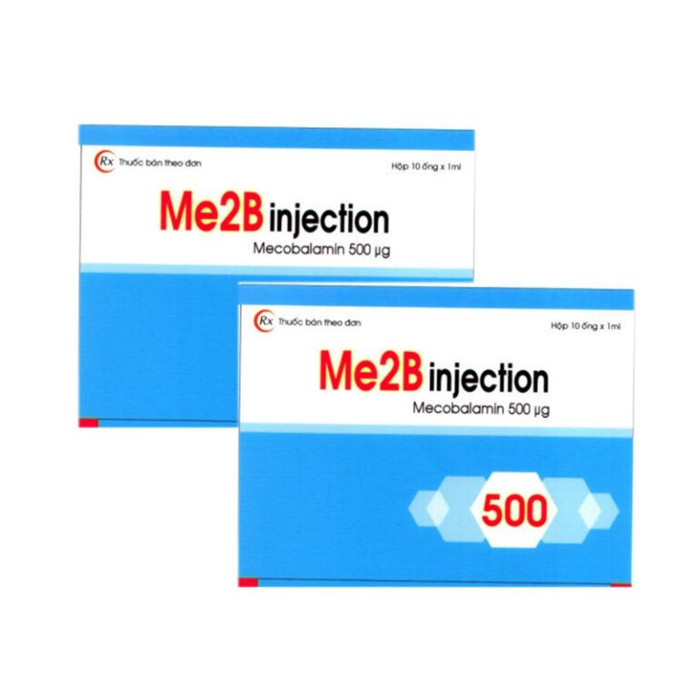 Me2B Injection Hộp 10 Ống - Trị Bệnh Thần Kinh Ngoại Biên