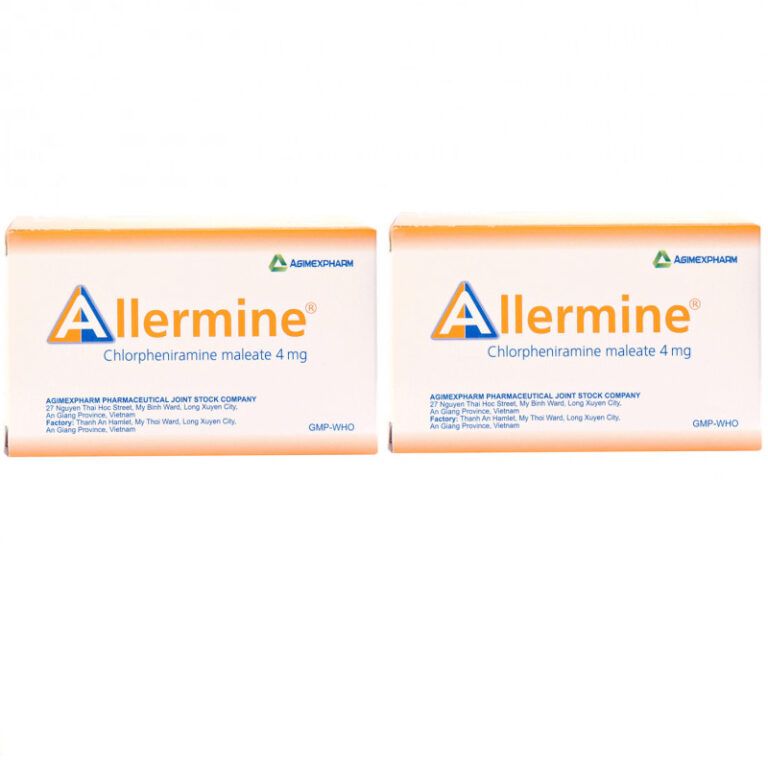Thuốc Allermine - Hộp 200 Viên - Điều Trị Dị Ứng Hiệu Quả