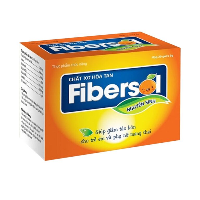 Fibersol Nguyên Sinh Hộp 20 Gói - Giảm Tình Trạng Táo Bón