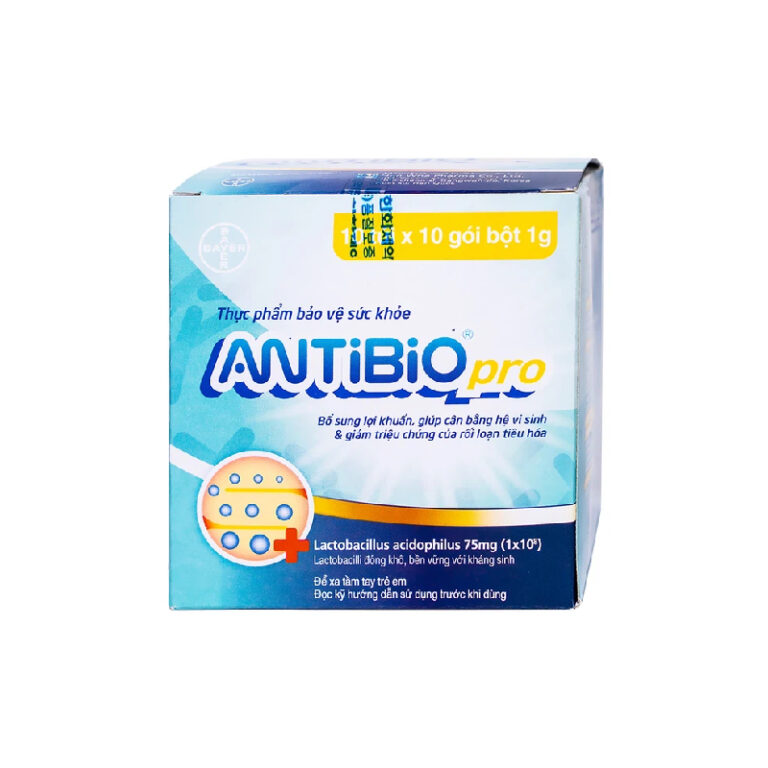 Antibio Pro Hộp 100 Gói Bột - Bổ Sung Lợi Khuẩn